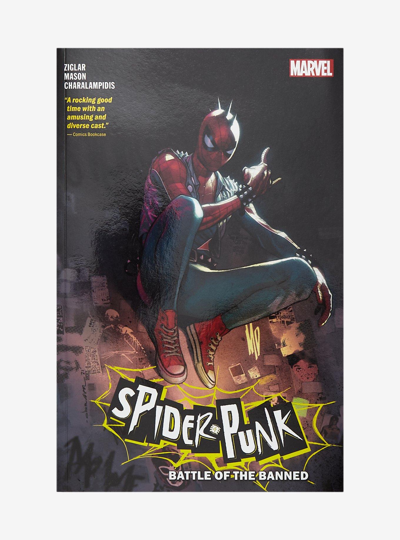 Marvel Spider-Punk: Battle Of The Banned Series 1 Graphic Novel | Hot Topic