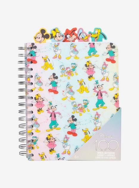 Disney100 Mickey Mouse & Friends Tabbed Journal | Hot Topic