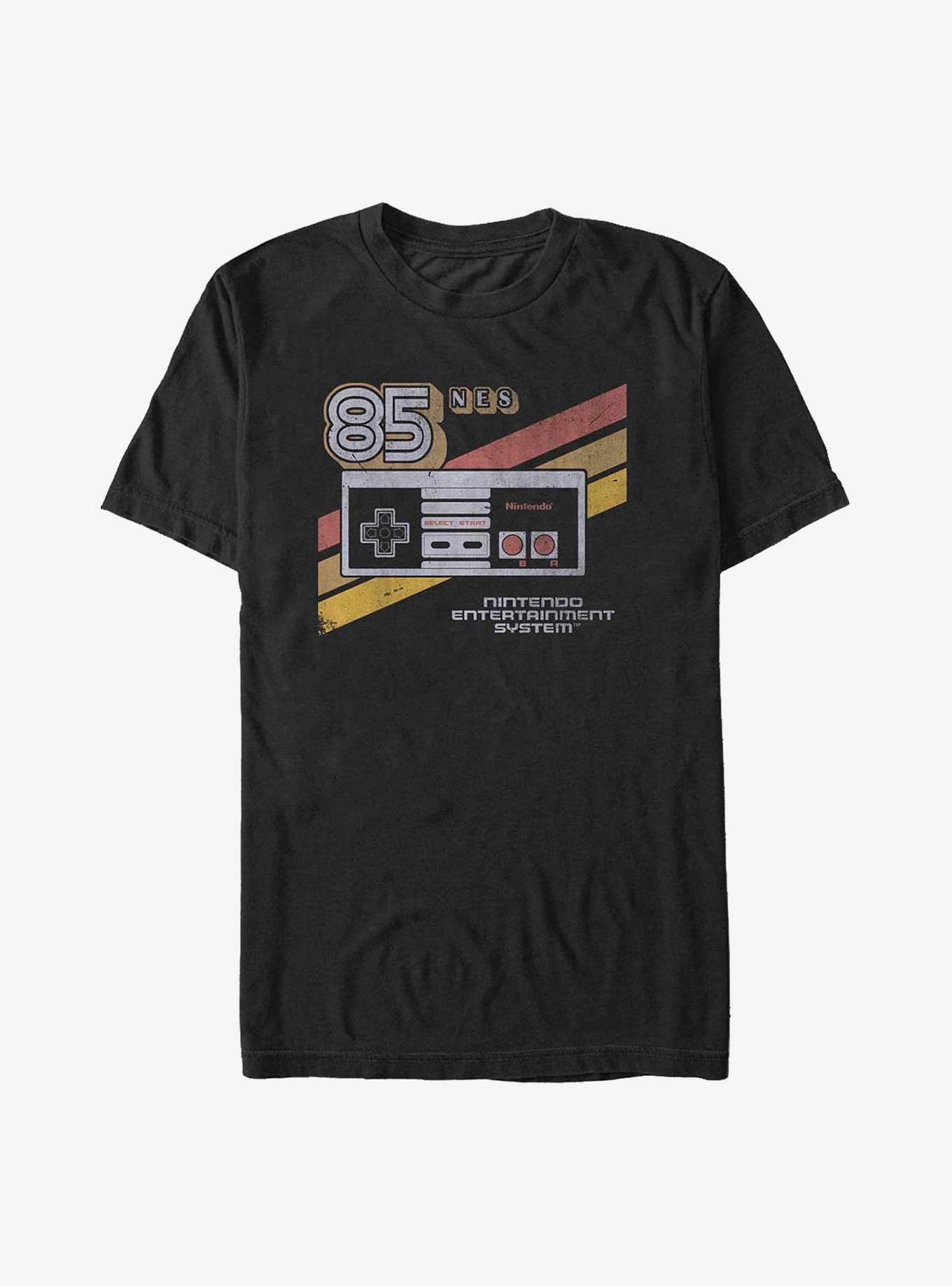Nintendo 85 Nes Big & Tall T-Shirt - BLACK | Hot Topic