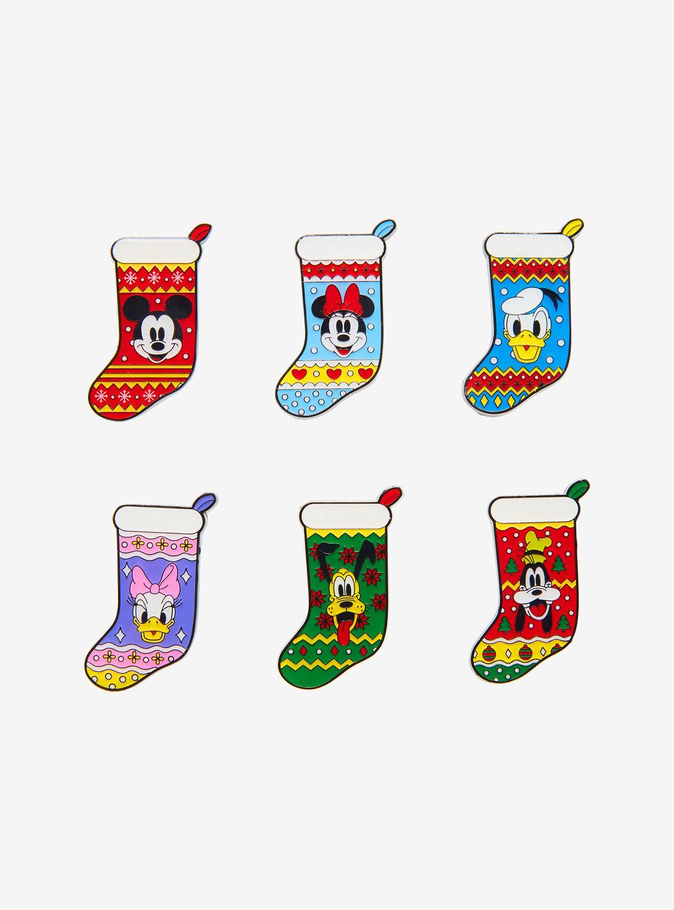 Loungefly Disney The Sensational Six Stockings Blind Box Enamel Pin