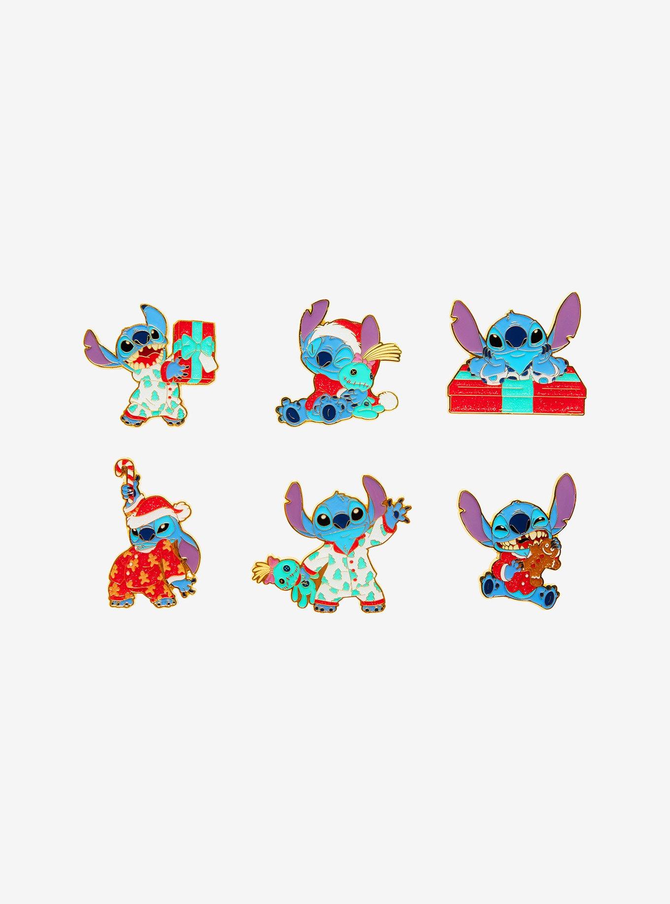 Loungefly Disney Lilo & Stitch Holiday Morning Blind Box Enamel Pin ...