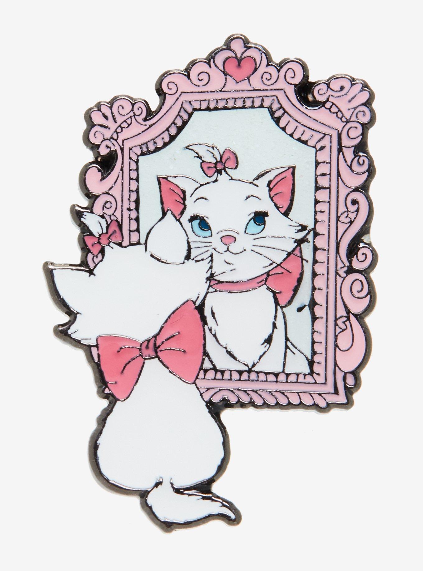 Loungefly Disney The Aristocats Marie Mirror Enamel Pin | Hot Topic