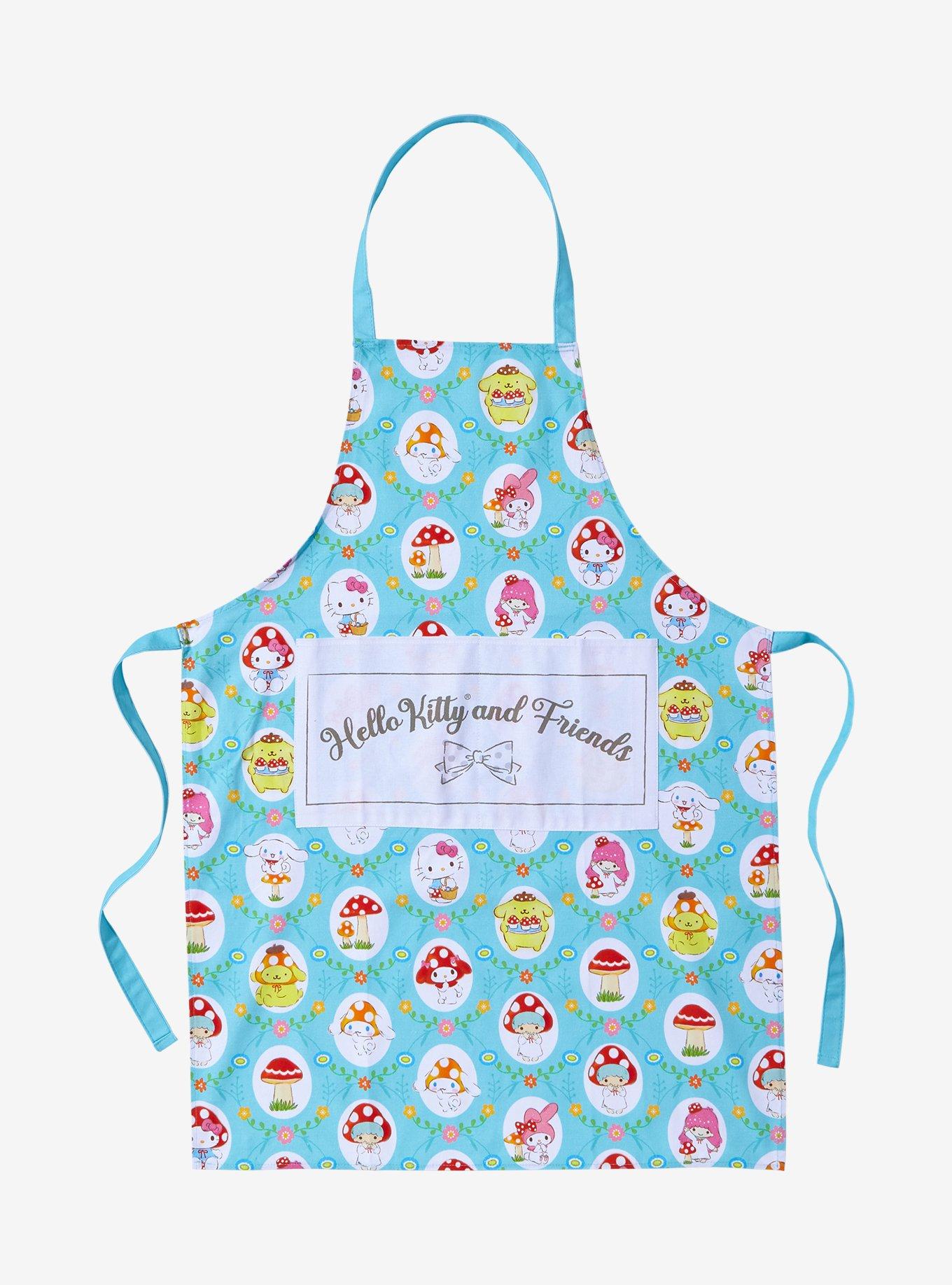 Hello Kitty And Friends Mushroom Apron Hot Topic