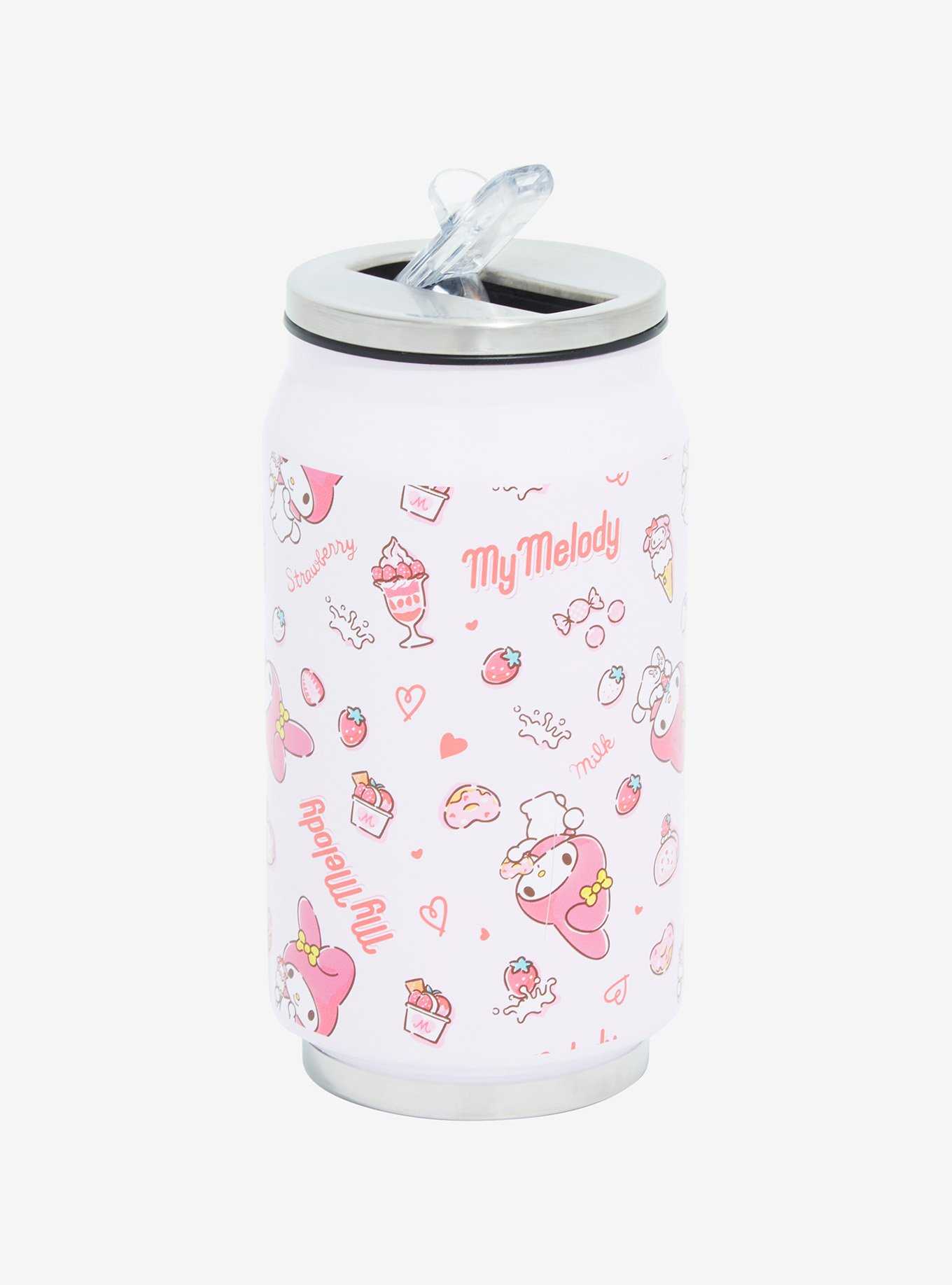 My Melody Sweets Soda Can Water Bottle | Hot Topic