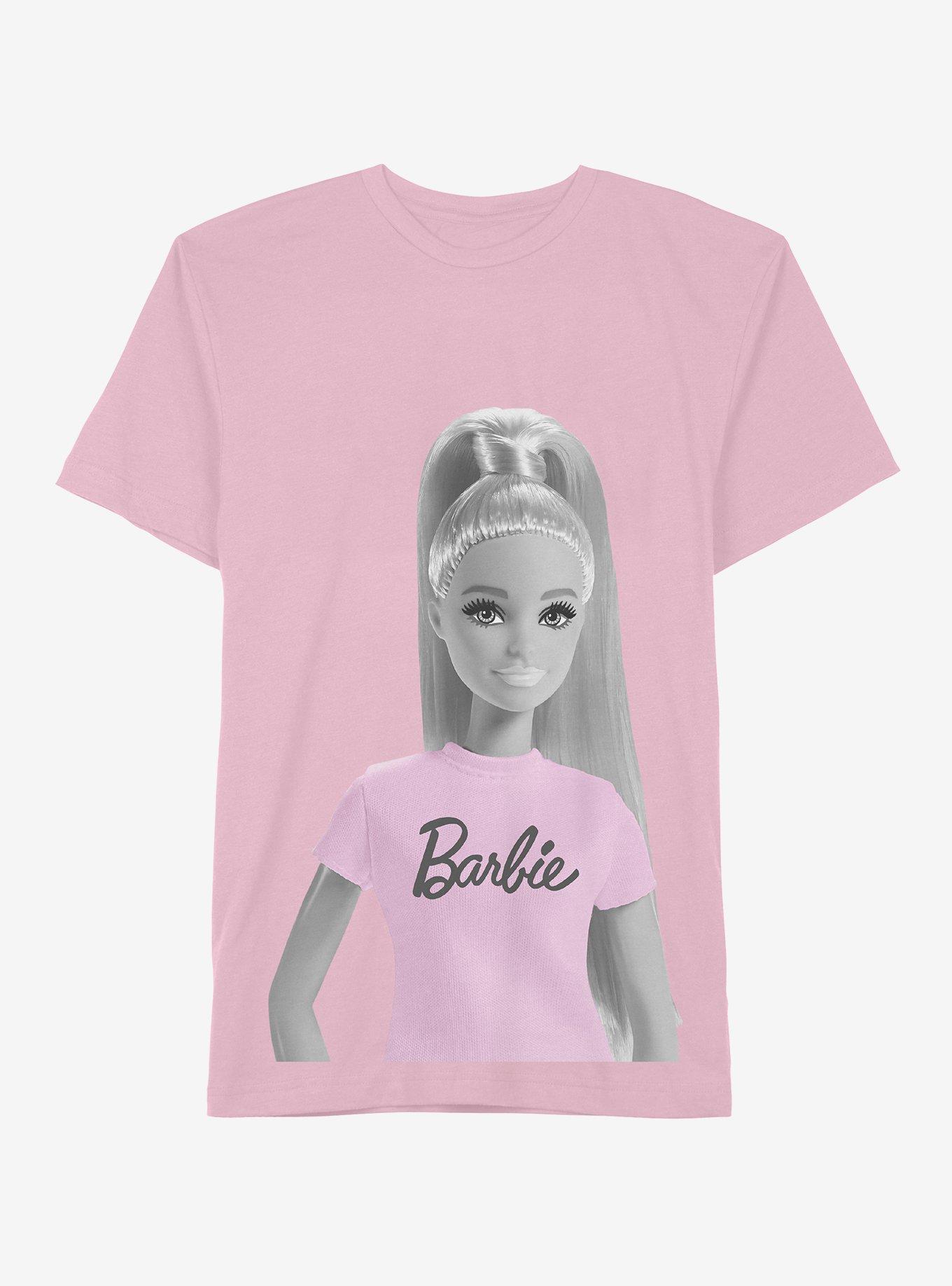 Barbie Jumbo Doll Pink Tonal T Shirt Hot Topic