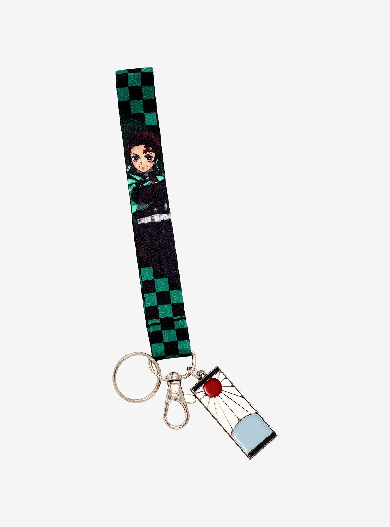 Demon Slayer: Kimetsu no Yaiba Tanjiro Pattern Wrist Lanyard | BoxLunch