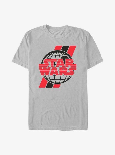 Star Wars Global Logo T-Shirt - SILVER | BoxLunch