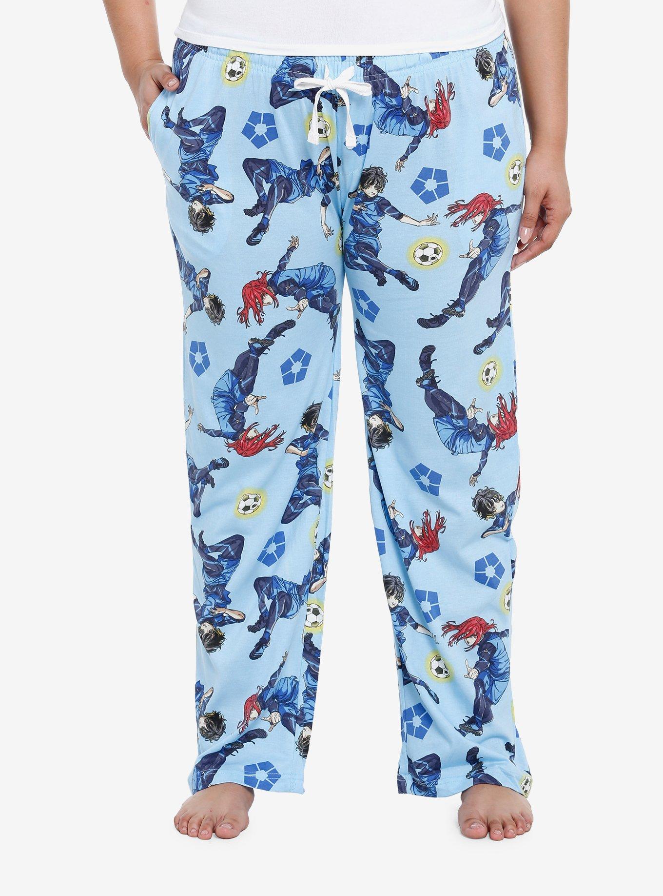 Blue Lock Character Girls Pajama Pants Plus Size | Hot Topic