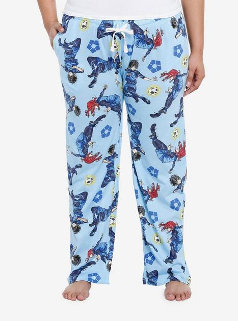 Blue Lock Character Girls Pajama Pants Plus Size | Hot Topic
