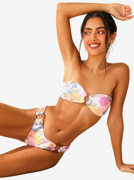 Dippin Daisys North Shore Swim Bottom Zen Garden Floral Hot Topic