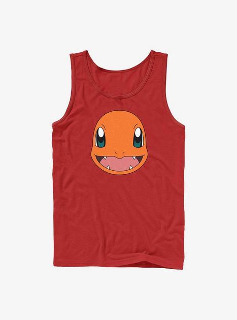 Pokemon Charmander Face Tank Top - RED | Hot Topic