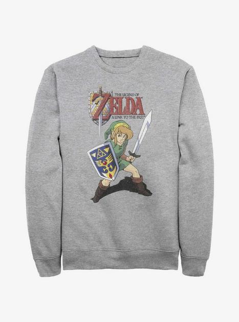 Nintendo The Legend of Zelda A Link To The Past Sweatshirt - GREY ...
