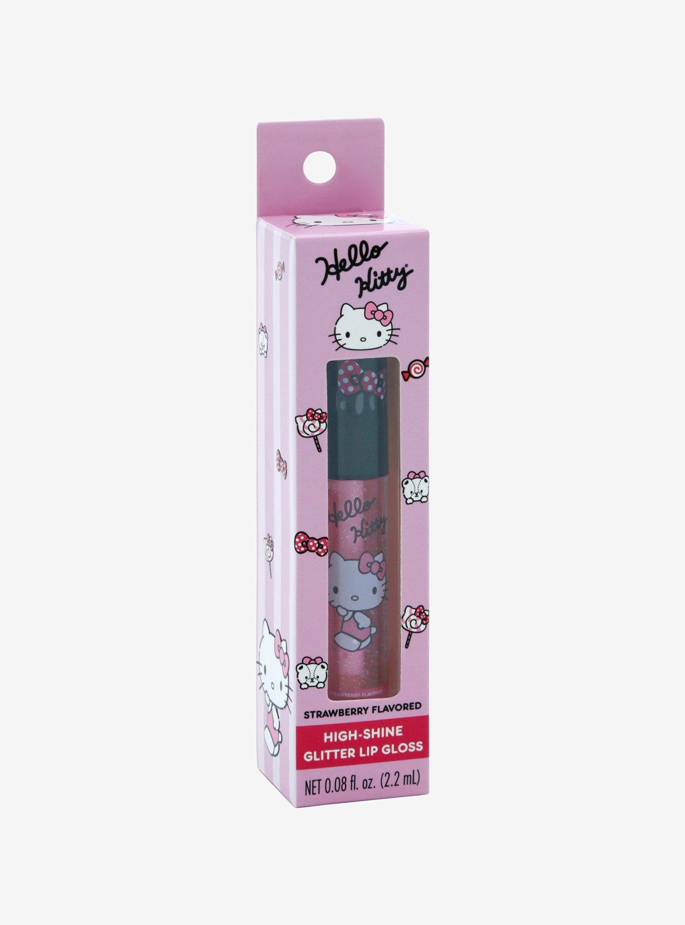 Hello Kitty Strawberry Glitter Lip Gloss Hot Topic