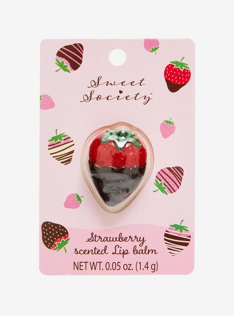 Sweet Society Chocolate Strawberry Lip Balm | Hot Topic