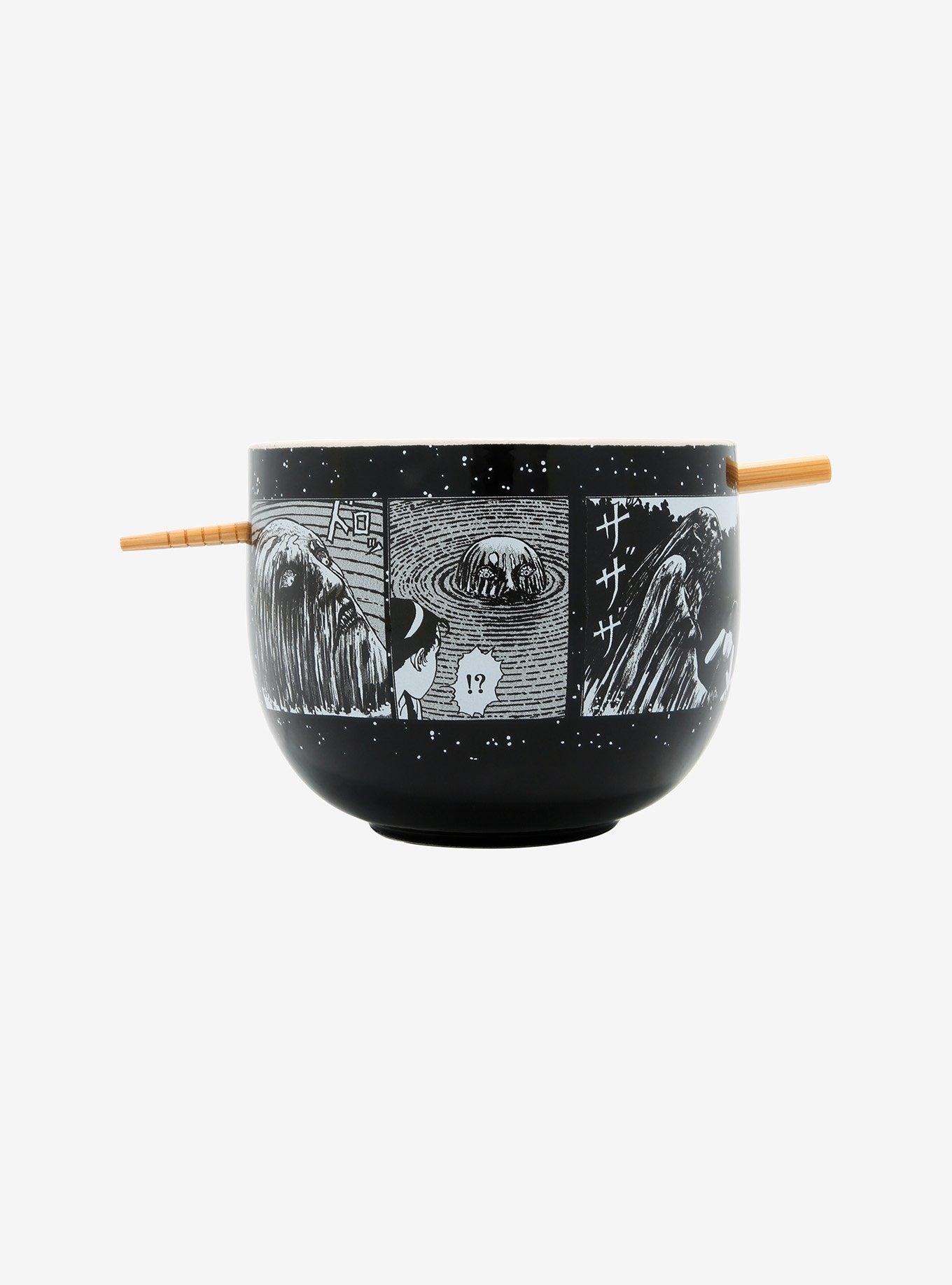 Hot Topic Junji Ito Collection Panels Ramen Bowl With Chopsticks ...