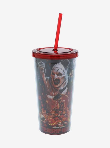Terrifier 2 Collage Acrylic Travel Cup | Hot Topic