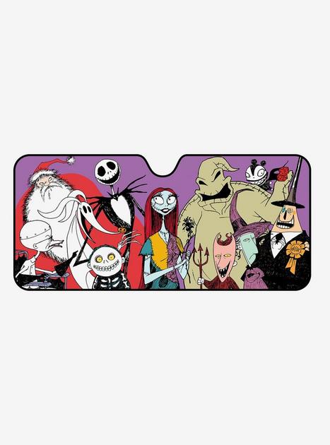 Disney The Nightmare Before Christmas Purple Sunshade | BoxLunch