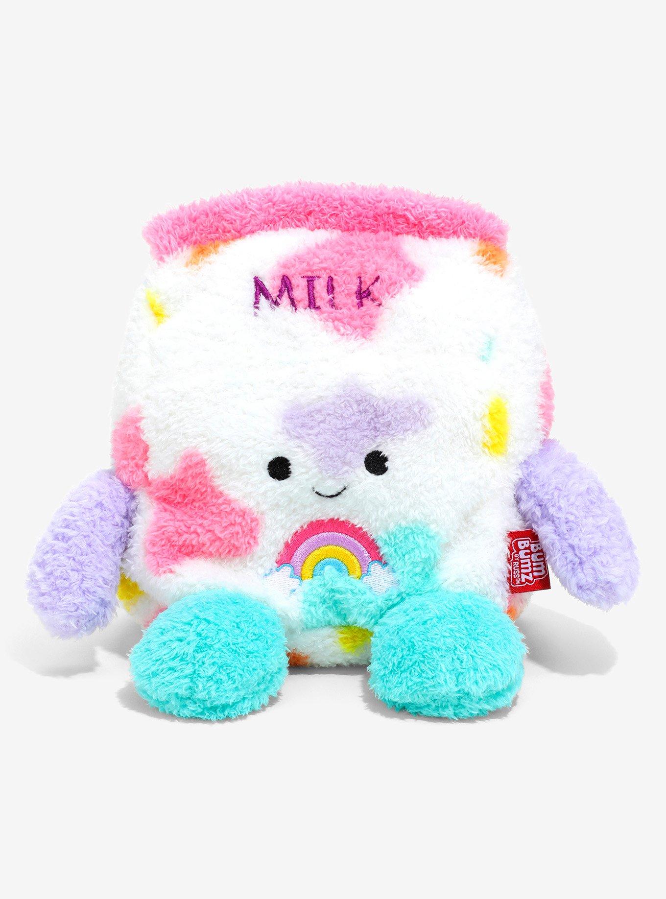 Bumbumz Rainbow Milk Carton 7 Inch Plush Boxlunch