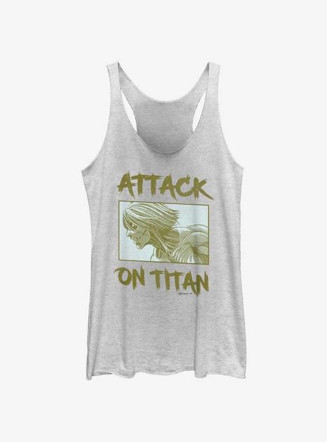 Attack on Titan Female Titan Annie Leonhart Girls Tank - WHITE | Hot Topic