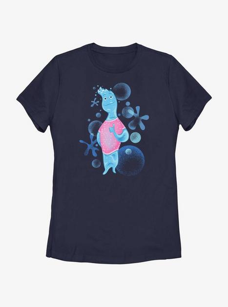 Disney Pixar Elemental Wade Water Element Womens T-Shirt - BLUE | BoxLunch