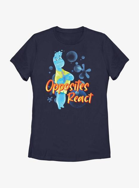 Disney Pixar Elemental Wade Opposite Womens T-Shirt - BLUE | BoxLunch