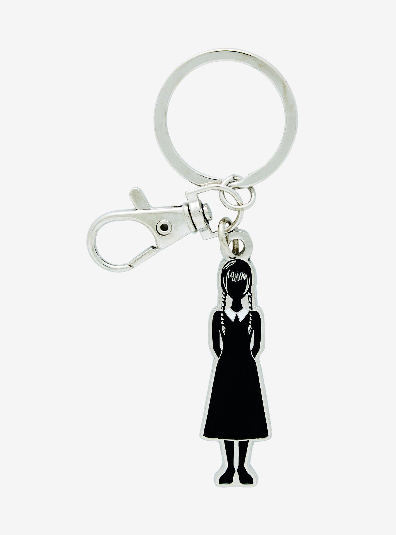 Wednesday Silhouette Keychain - BoxLunch Exclusive | BoxLunch