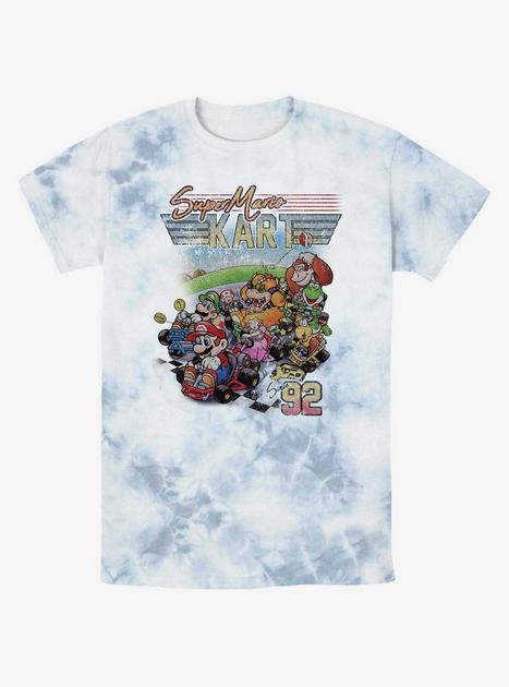 Nintendo Mario Kart Nineties Tie-Dye T-Shirt - MULTI | Hot Topic