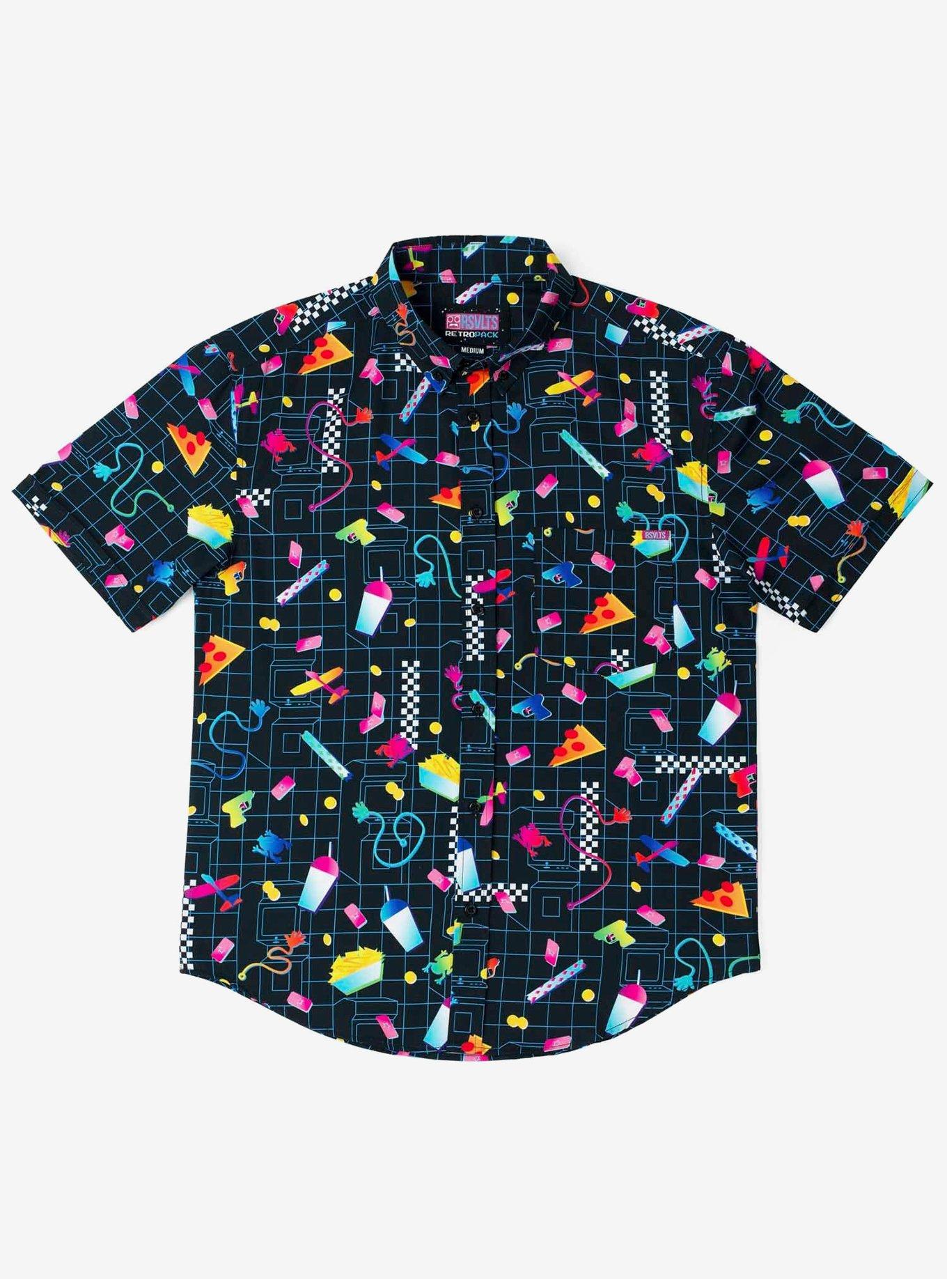 RSVLTS Retro Pack "Mall Madness" Button-Up Shirt | Hot Topic