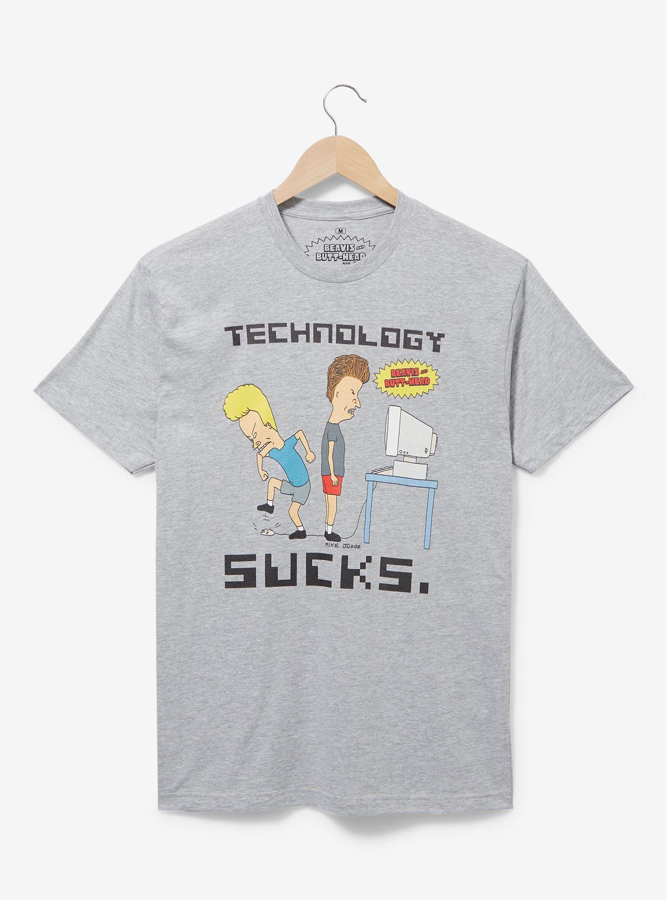 Beavis & Butt-Head Technology Sucks T-Shirt - BoxLunch Exclusive | BoxLunch