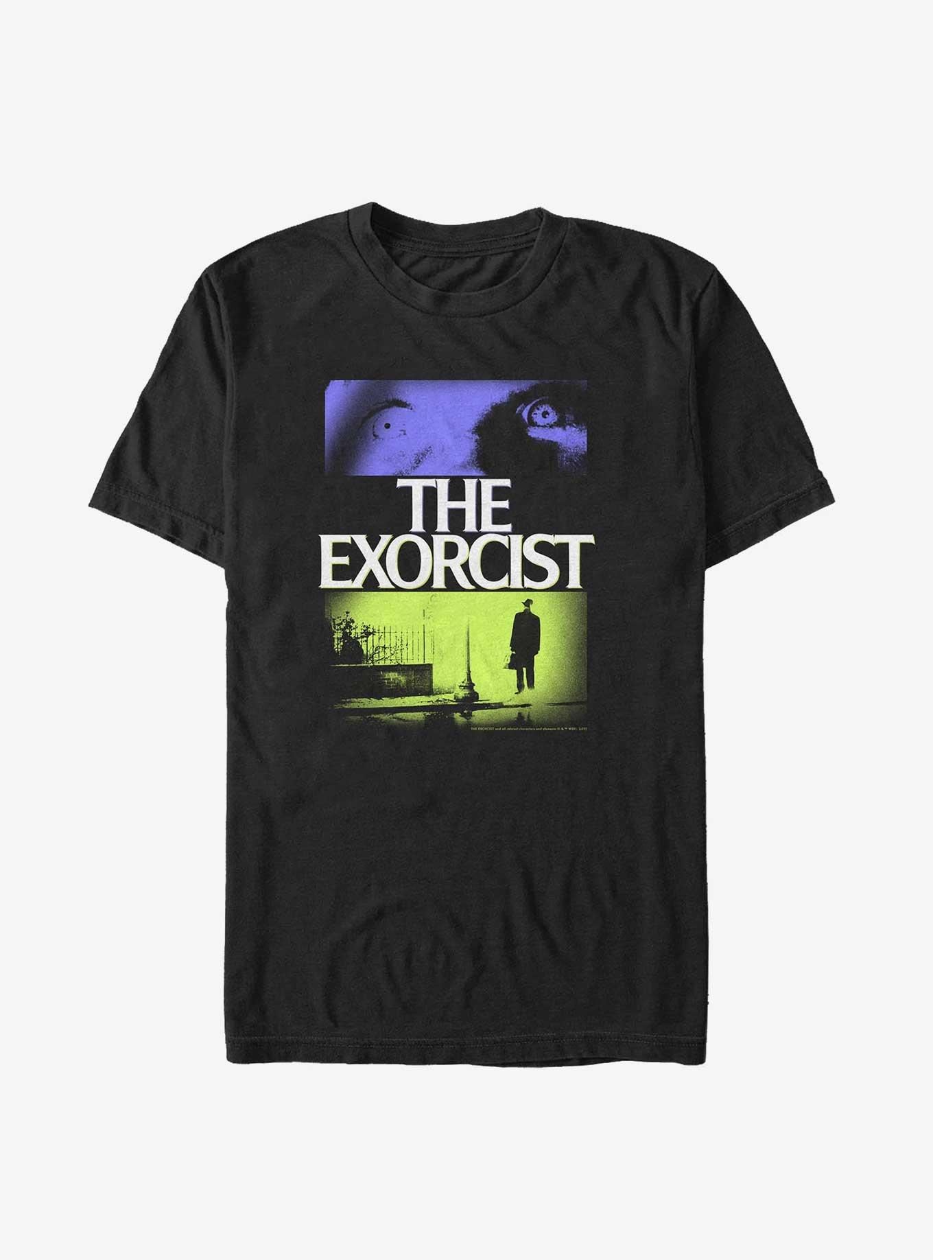 The Exorcist Pop Poster Big & Tall T-Shirt - BLACK | Hot Topic