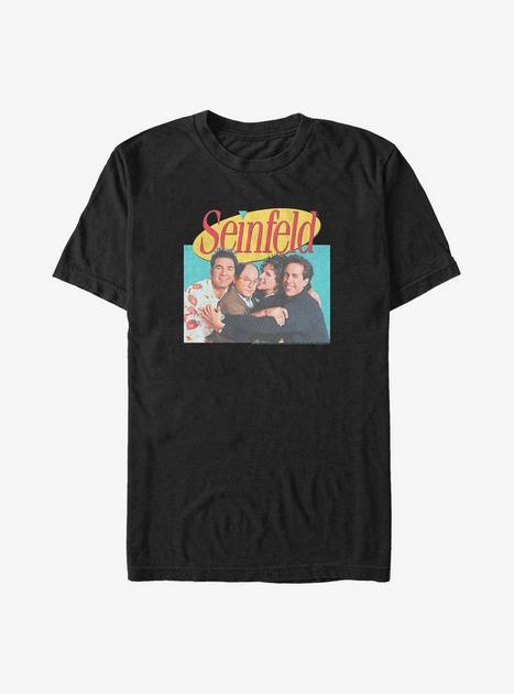 Seinfeld Group Hug Big & Tall T-Shirt - BLACK | Hot Topic