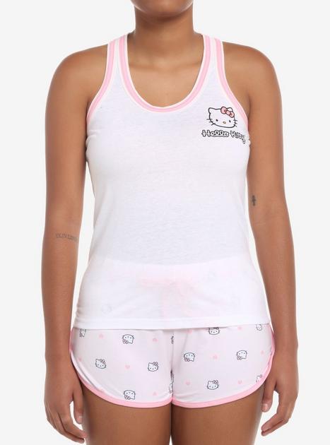 Hello Kitty Pink Heart Girls Lounge Set | Hot Topic