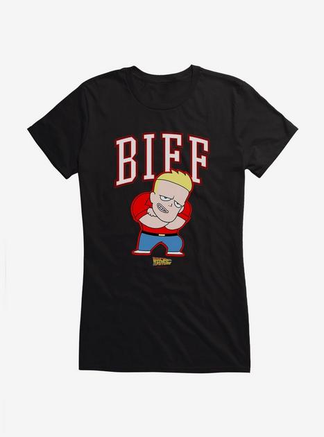 Back To The Future Anime Biff Girls T-Shirt | Hot Topic