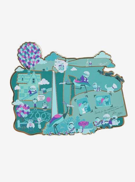 Disney Pixar Up Scenic Collage Enamel Pin - BoxLunch Exclusive | BoxLunch