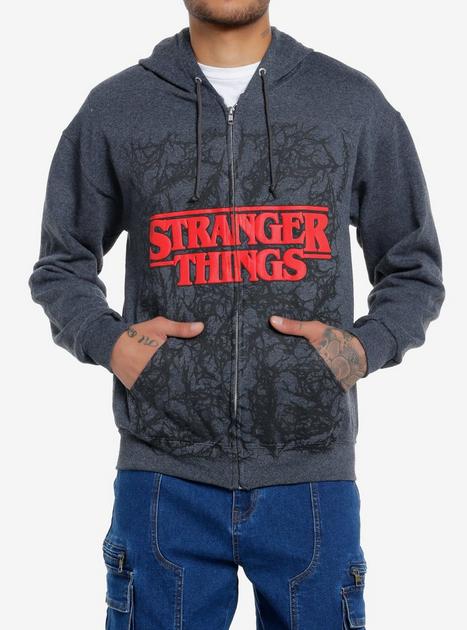 Stranger Things Vecna Tendrils Logo Hoodie | Hot Topic
