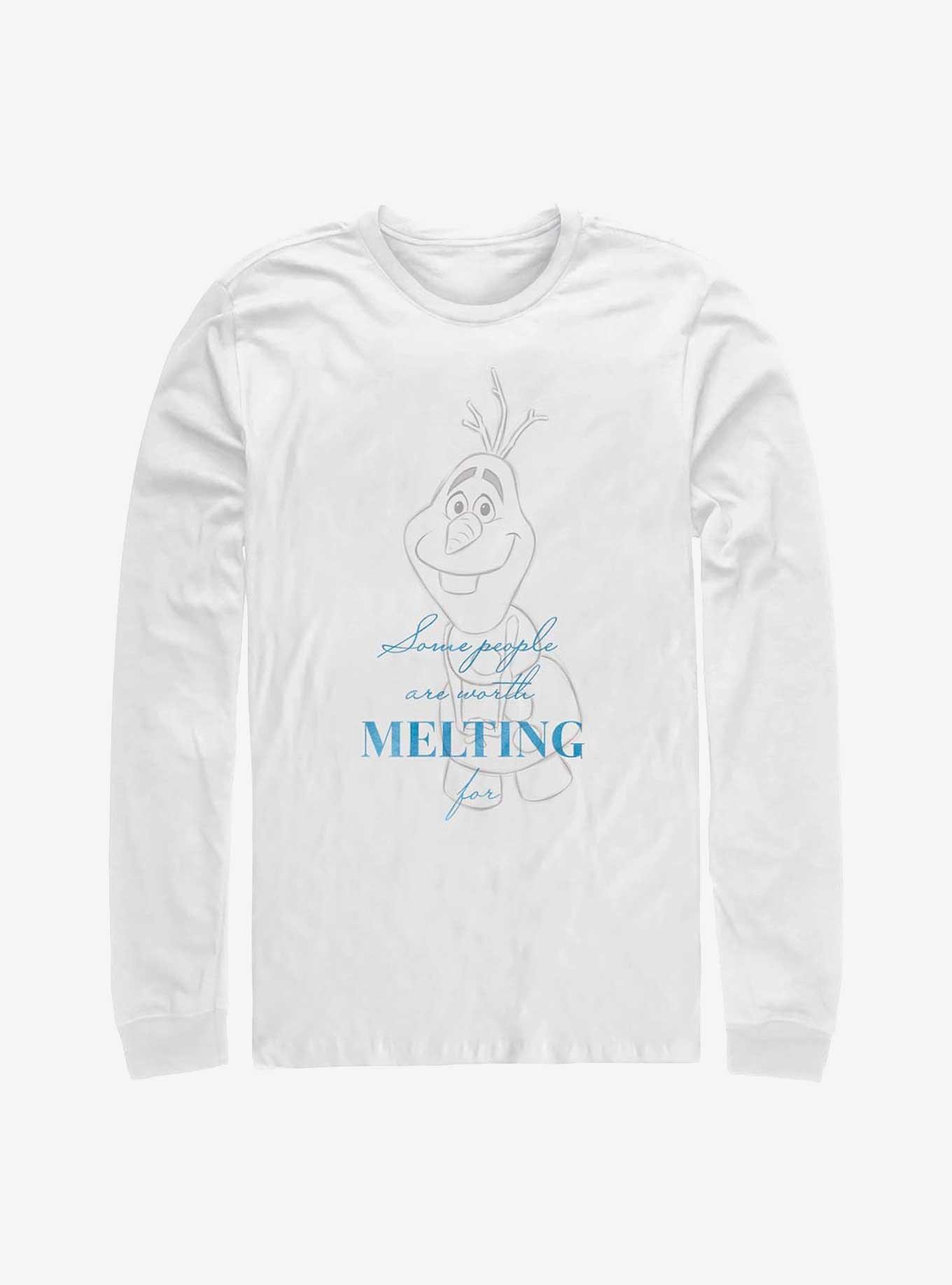 Olaf Frozen Melting Face