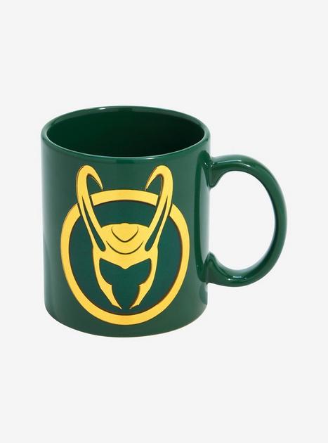Marvel Loki Helmet Symbol Mug | BoxLunch