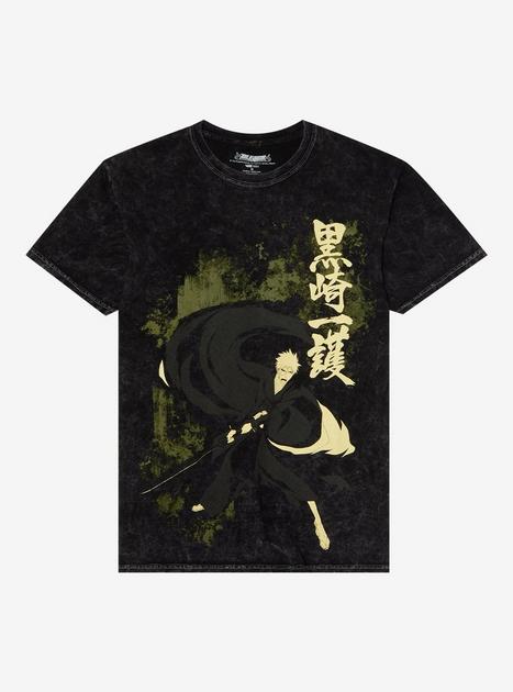 Bleach Ichigo Tonal Mineral Wash T-Shirt | Hot Topic