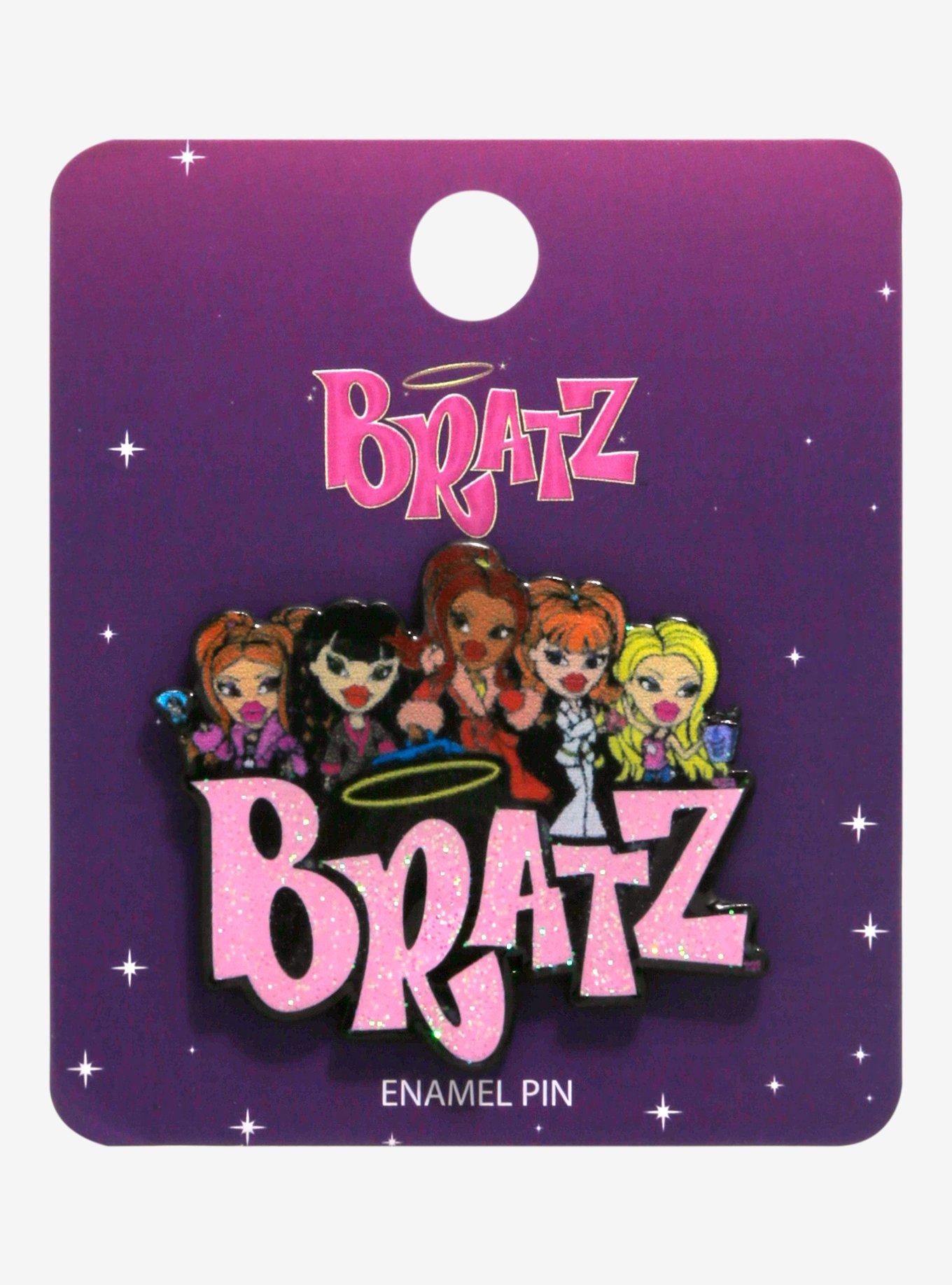 Bratz Group Portrait Glitter Enamel Pin | BoxLunch