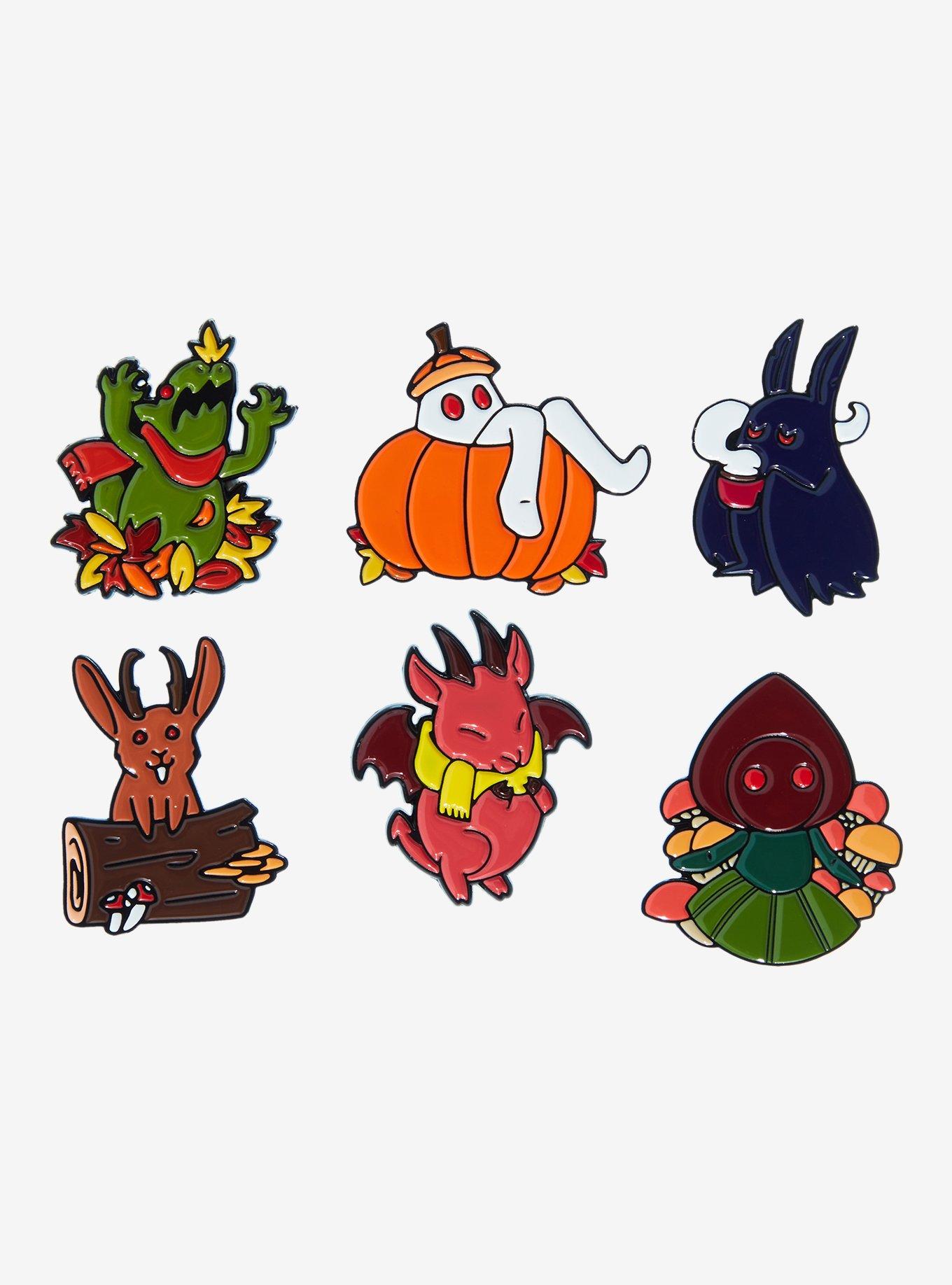 Fall Cryptids Blind Box Enamel Pin Hot Topic