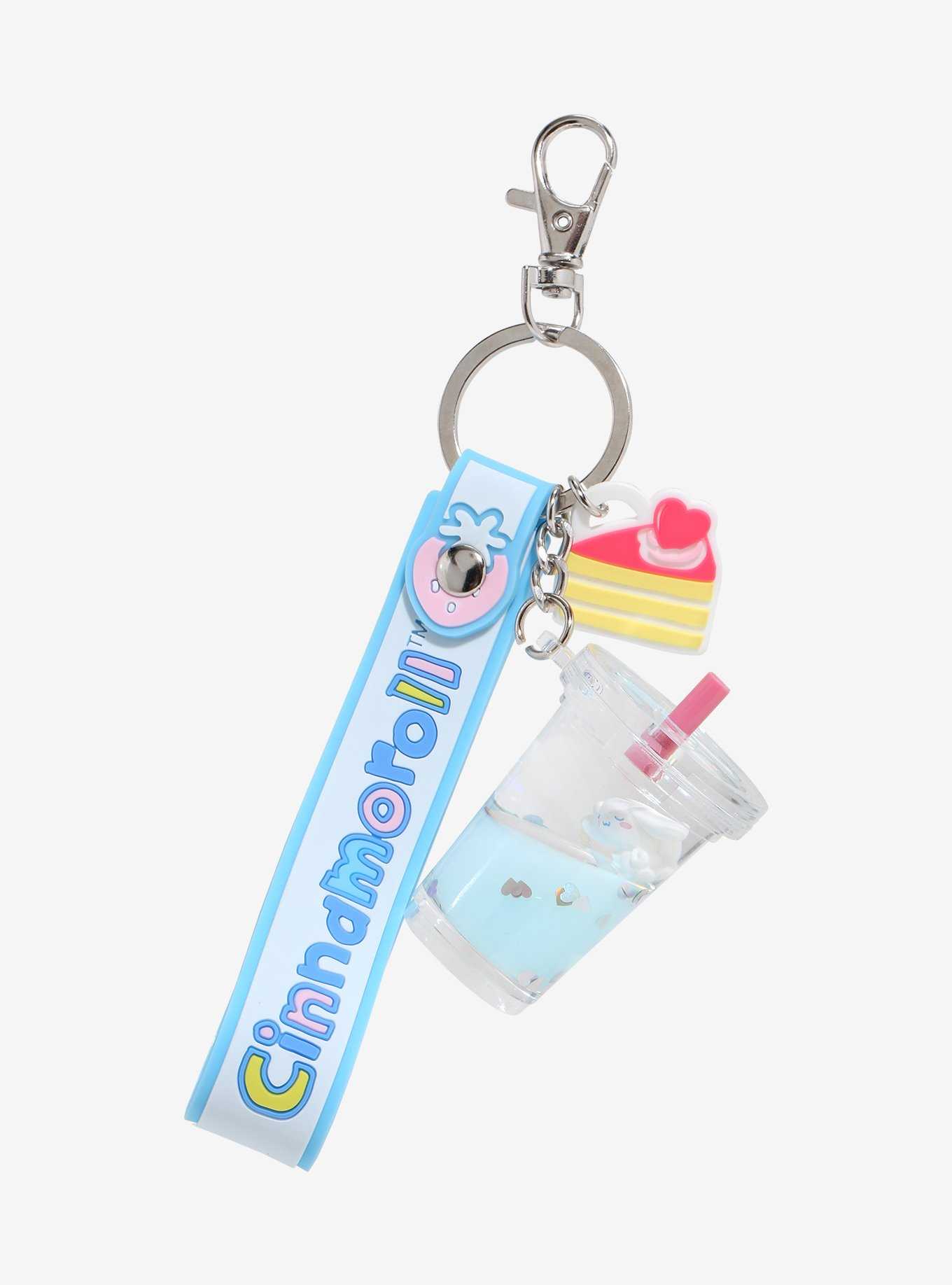 Cinnamoroll Boba Liquid Wrist Key Chain | Hot Topic