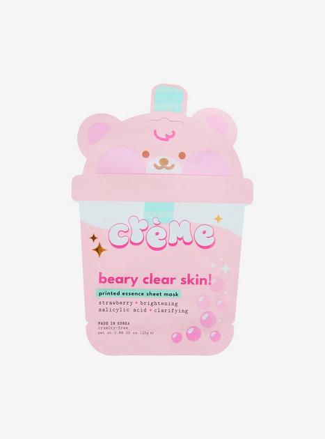 The Creme Shop Beary Boba Facial Sheet Mask | Hot Topic