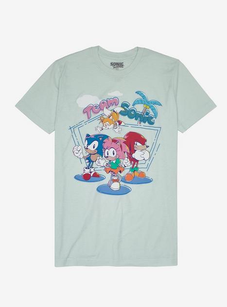 Sonic The Hedgehog Team Sonic Pastel T-Shirt | Hot Topic