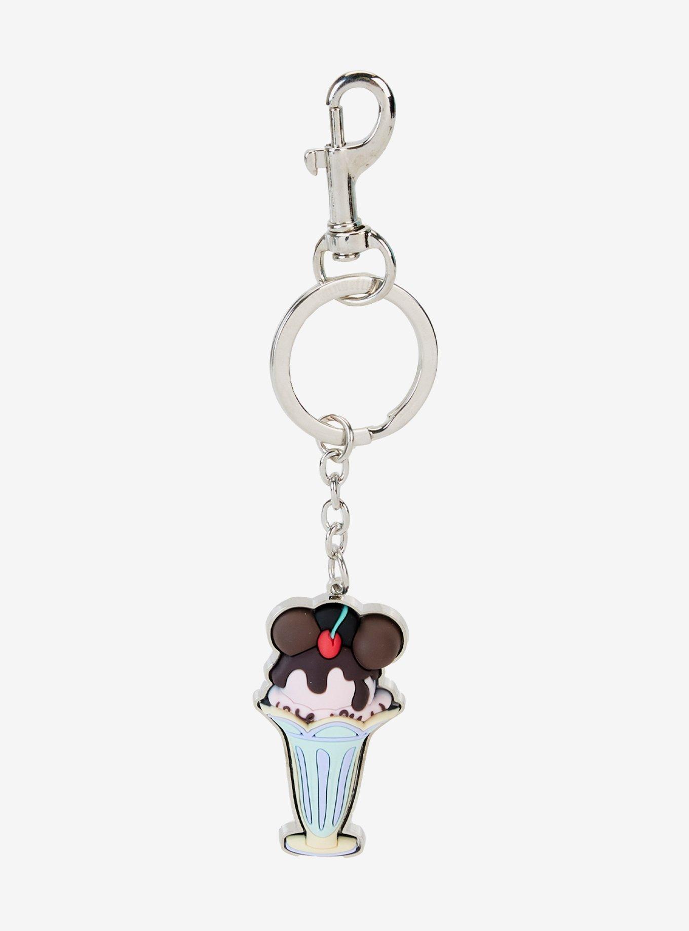Loungefly Disney Mickey Mouse Ice Cream Key Chain | Hot Topic