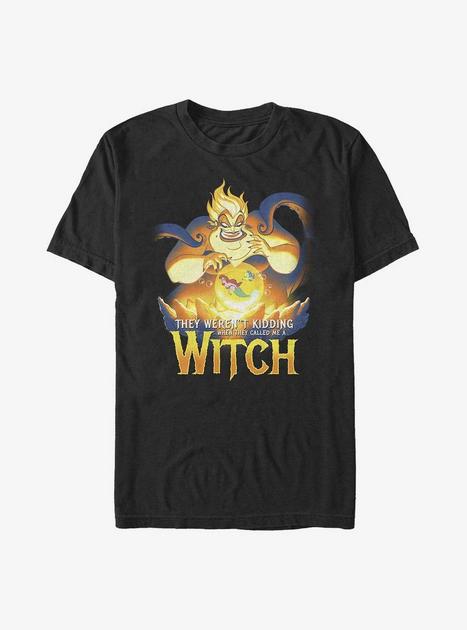 Disney The Little Mermaid Ursula Scheming Witch T-Shirt - BLACK | Hot Topic