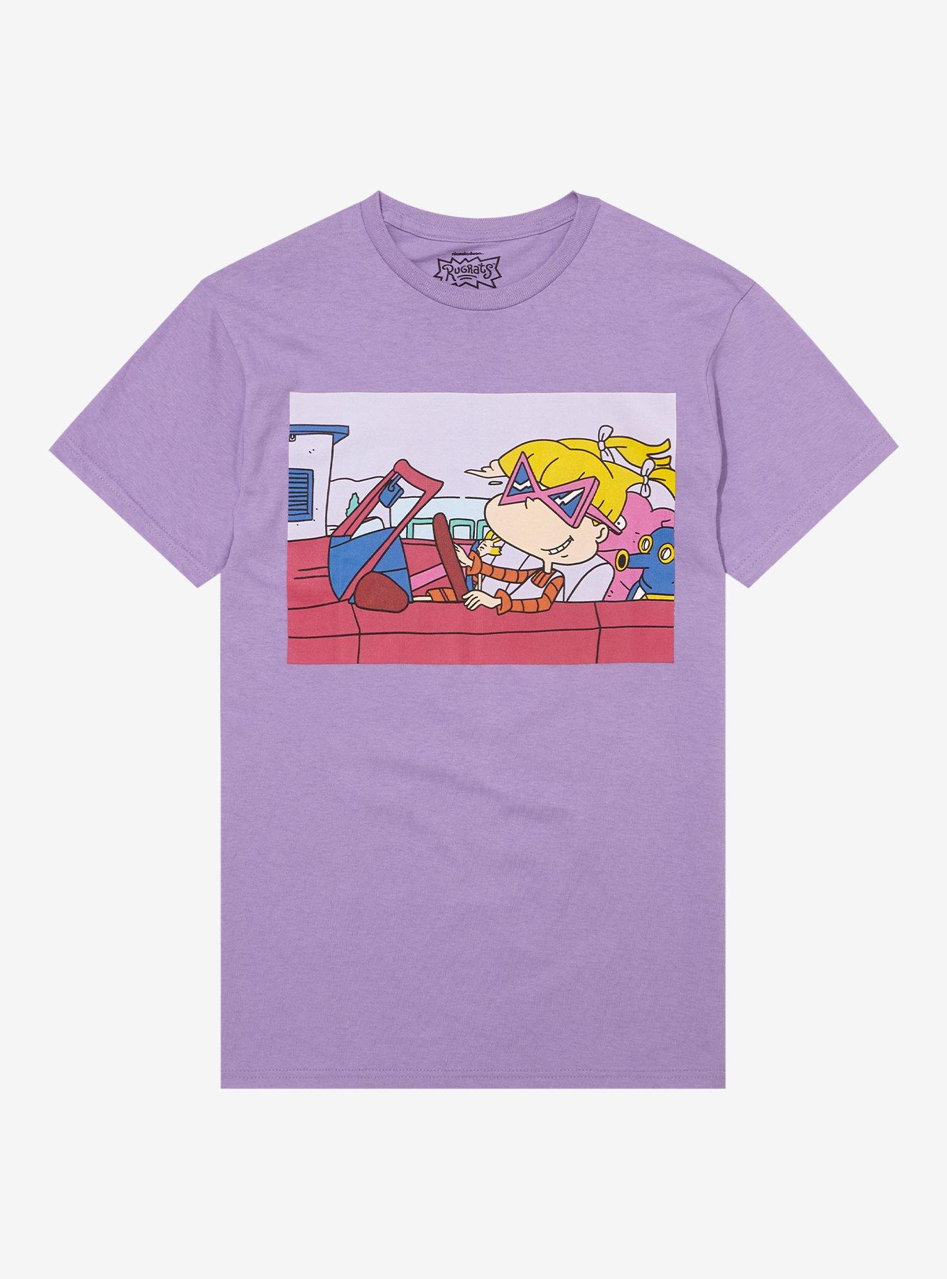 Rugrats Angelica Driving Panel Boyfriend Fit Girls T-Shirt | Hot Topic