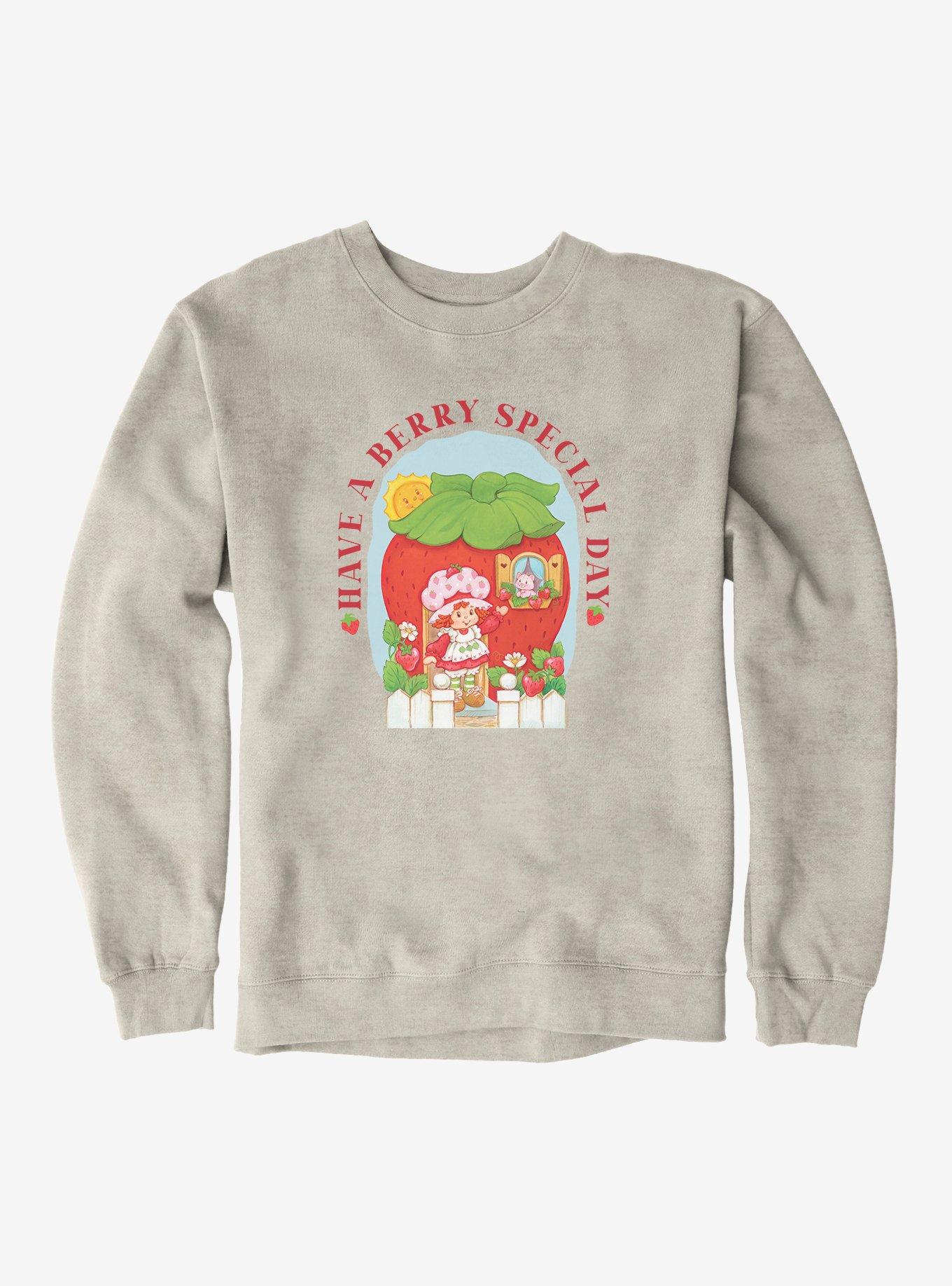 Strawberry Shortcake Berry Special Day Sweatshirt - WHITE | BoxLunch