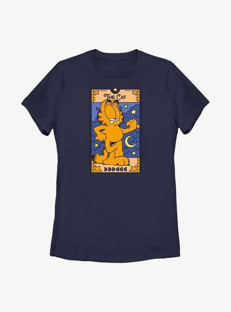 Garfield Tarot Garfield Women's T-Shirt - BLUE | BoxLunch