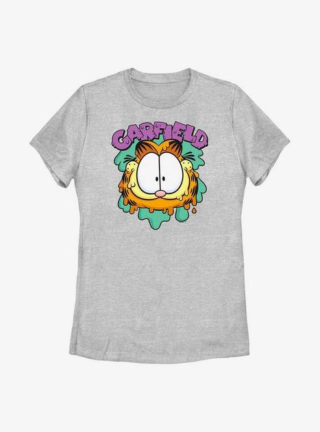Garfield Slime Garfield Women's T-Shirt - GREY | BoxLunch