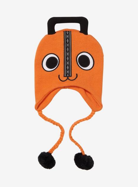 Chainsaw Man Pochita Tassel Beanie | Hot Topic
